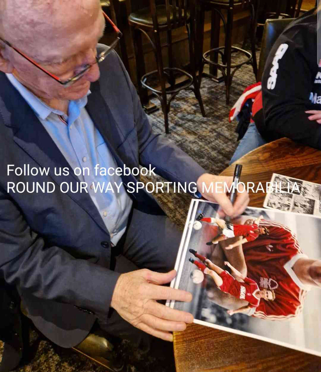 Signed Ian Bowyer Nottingham Forest montage – roundourwaysportingmemorabilia