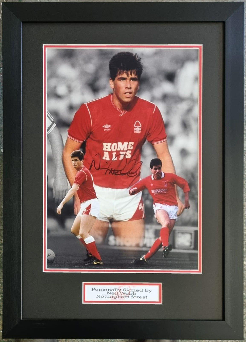 Signed Neil Webb Nottingham Forest montage – roundourwaysportingmemorabilia
