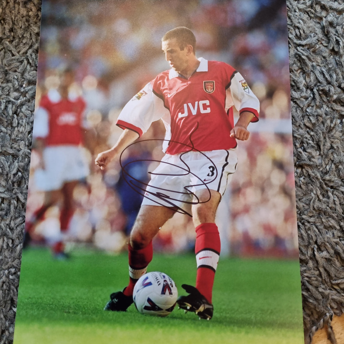 Signed Nigel Winterburn.Arsenal photo – roundourwaysportingmemorabilia